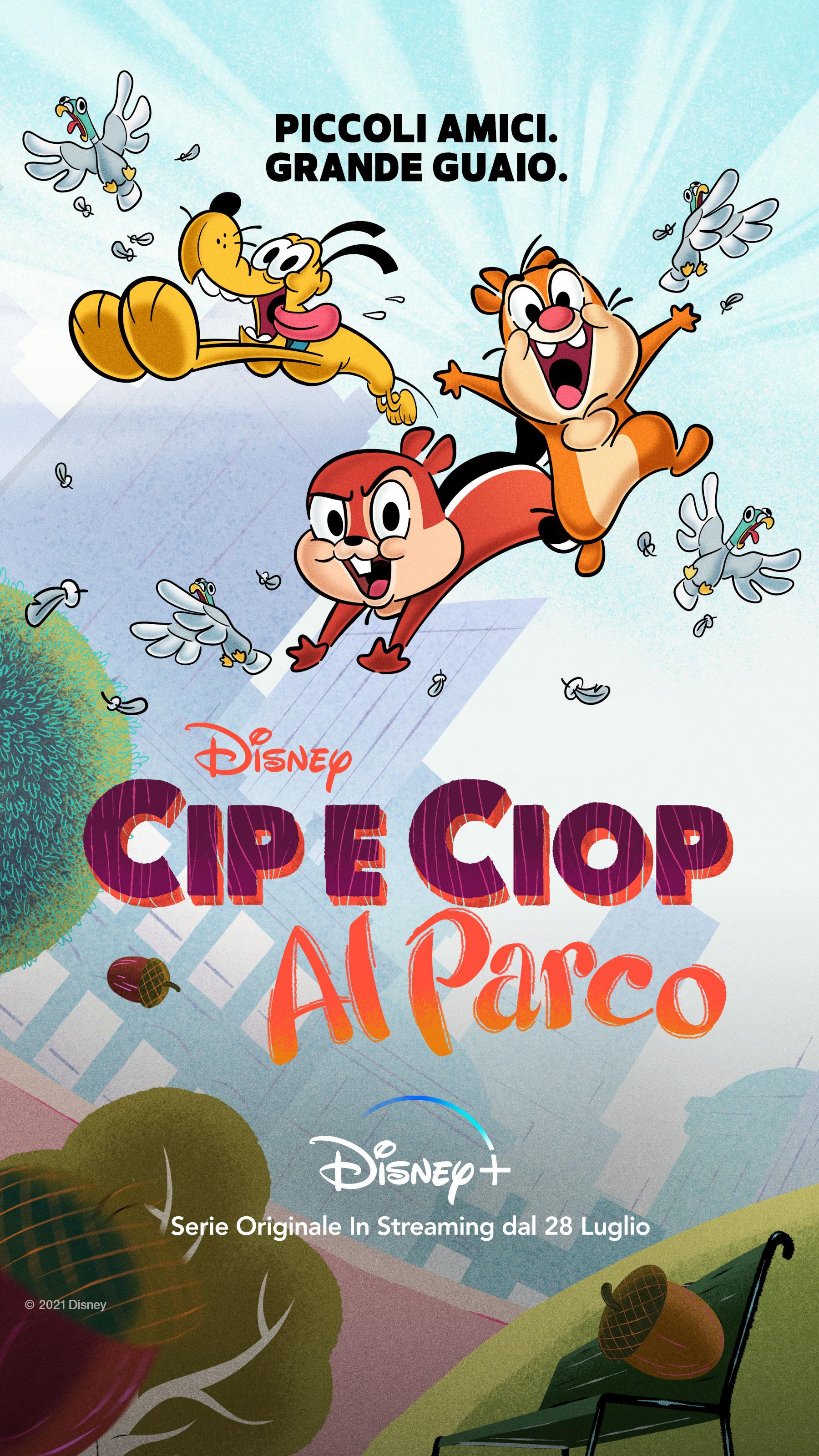 Cip e Ciop Al Parco, la nuova serie animata su Disney+ dal 28 luglio